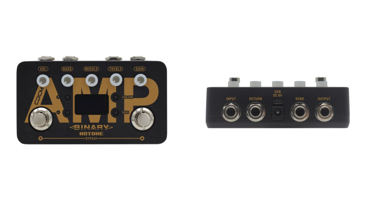 Hotone unveils 4 “versatile, pro-level” Binary dual-footswitch pedals ...