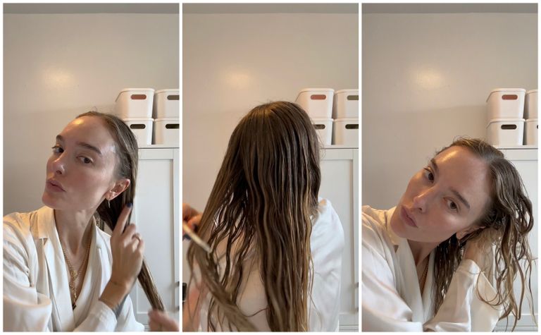 My 5-Minute Wavy Hair Routine for Frizz-Free Definition | Marie Claire