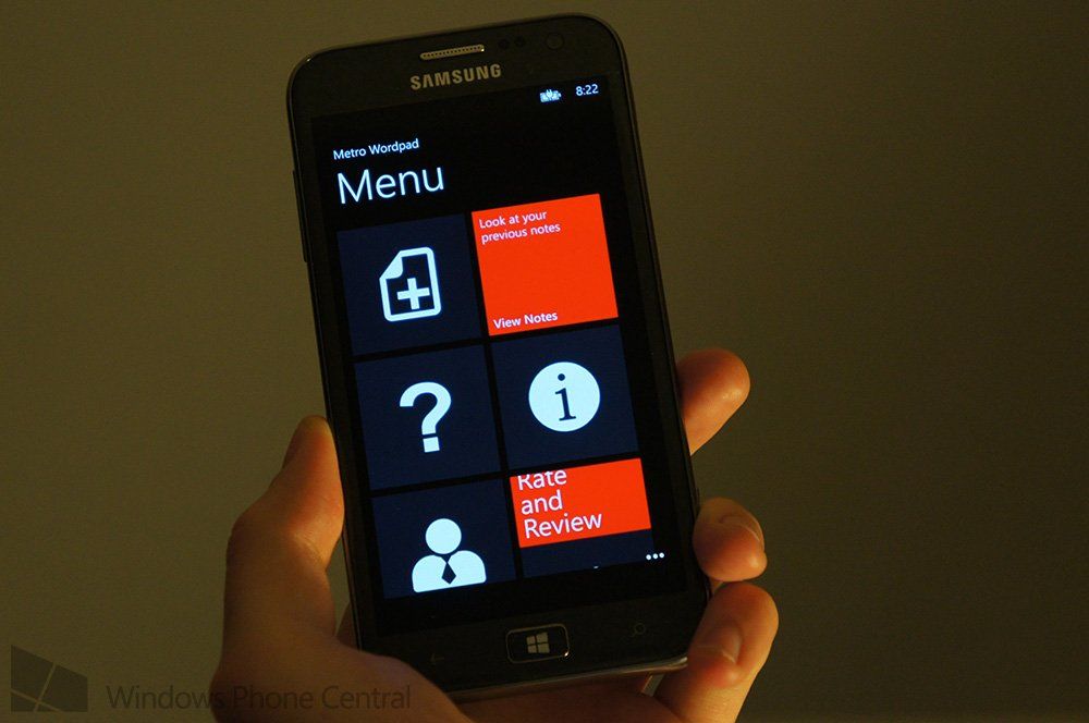 Get jotting with Metro Wordpad for Windows Phone | Windows Central