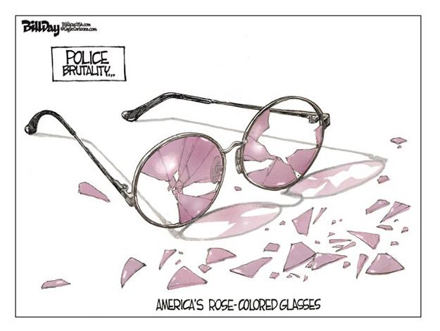 Editorial cartoon police brutality | The Week