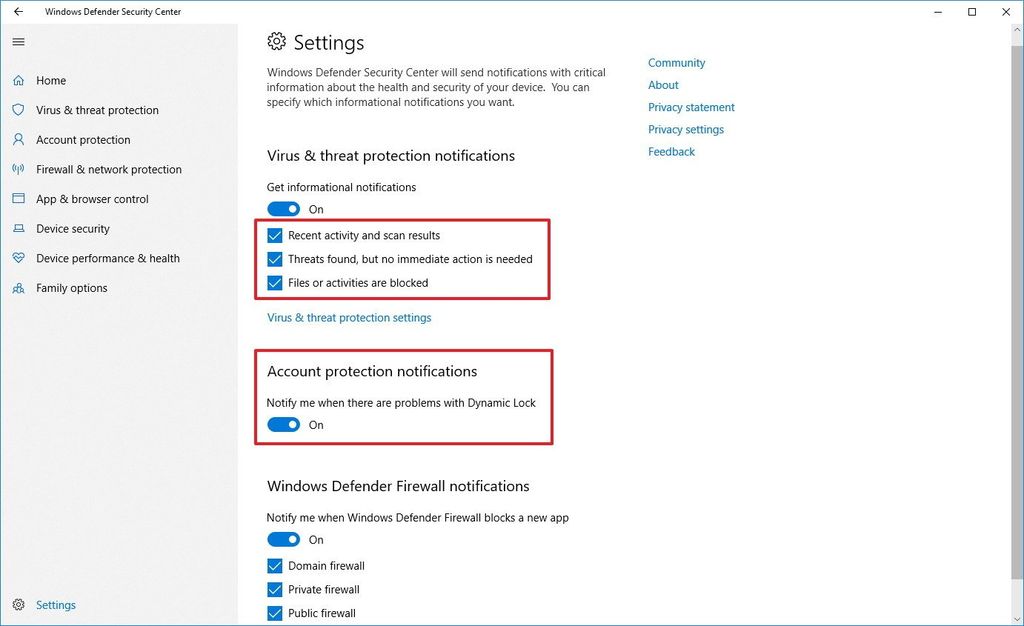 What's new with Windows Defender Security Center in the April 2018 ...