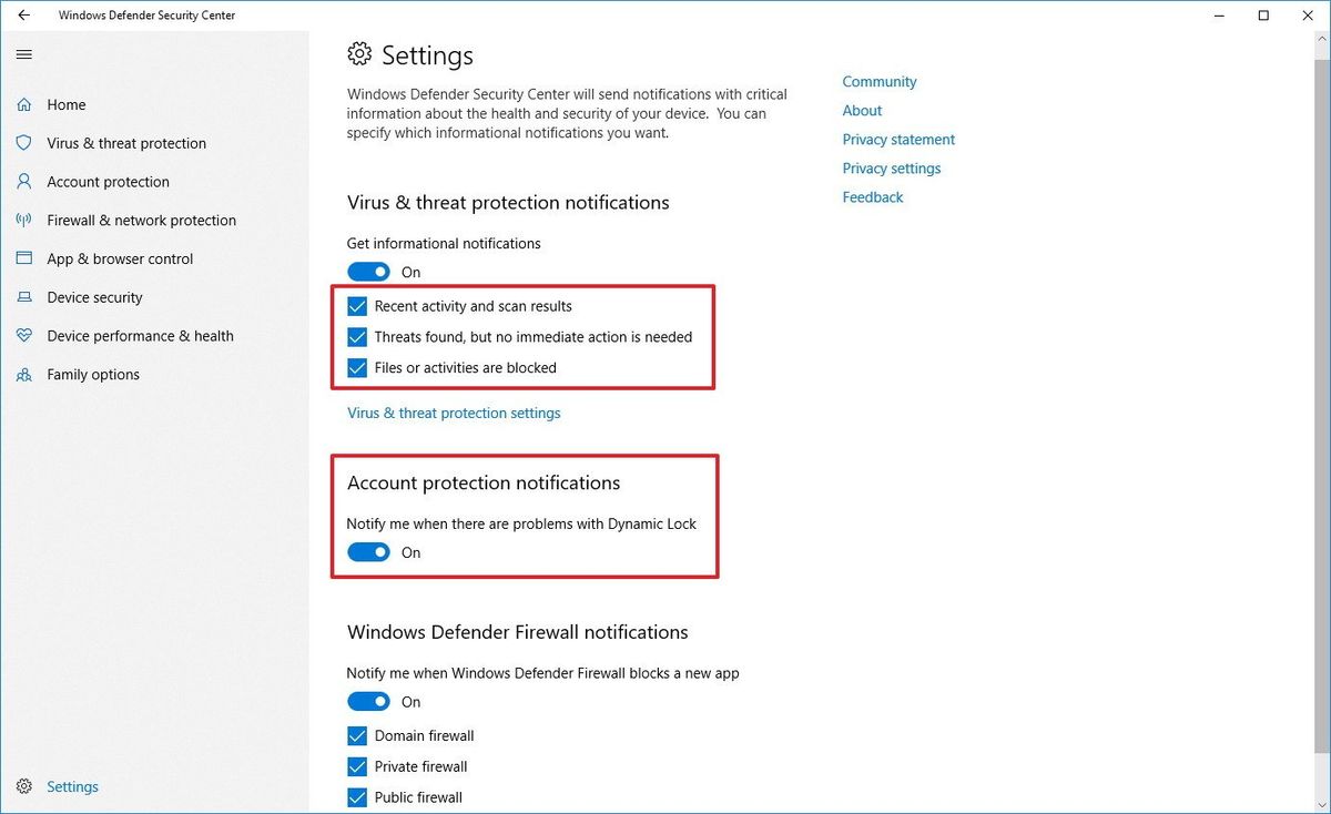 What's new with Windows Defender Security Center in the April 2018 ...
