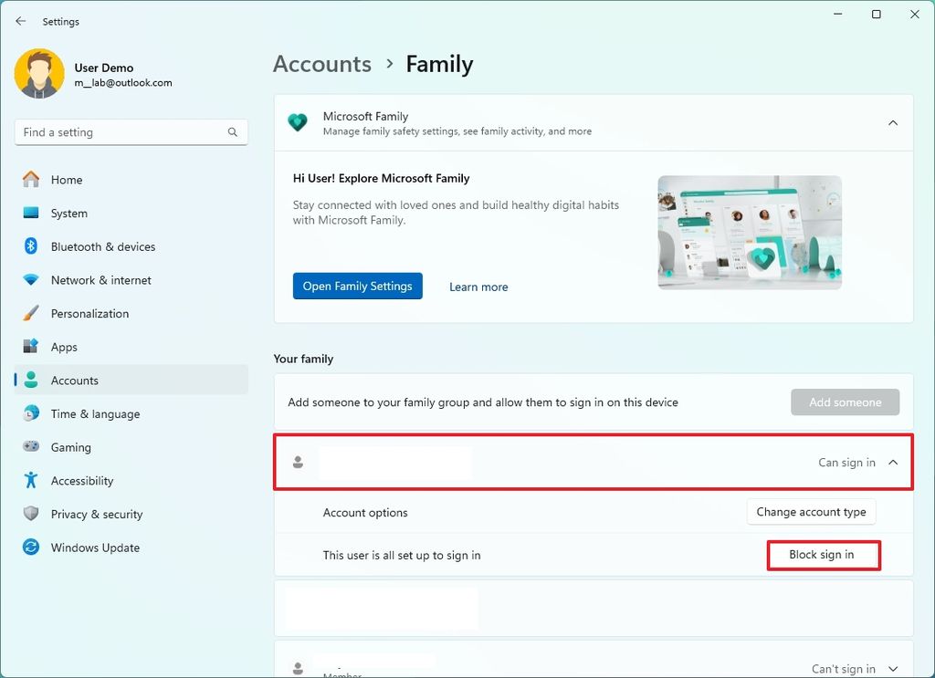 How to disable an account on Windows 11 | Windows Central