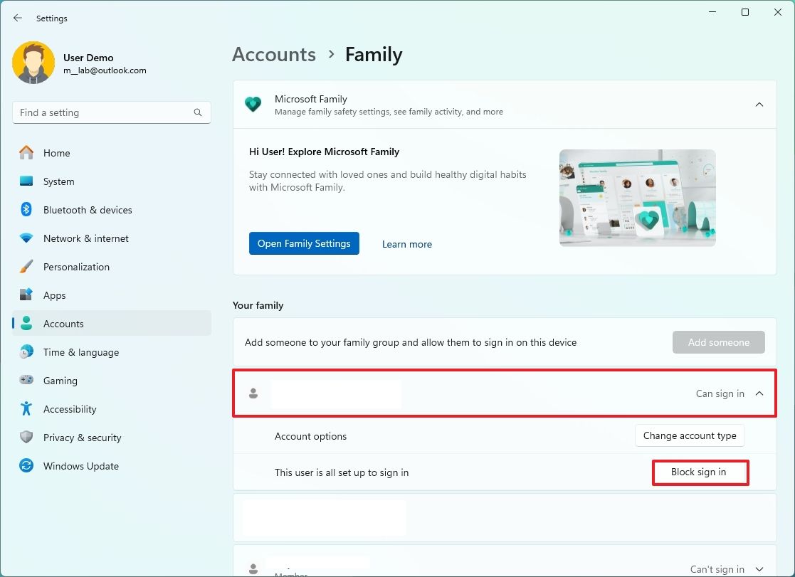 How to disable an account on Windows 11 | Windows Central