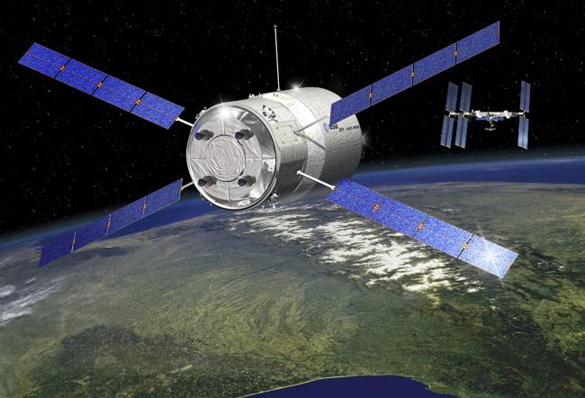 From Earth to the Station: Europe's First Space Cargo Ship | Space