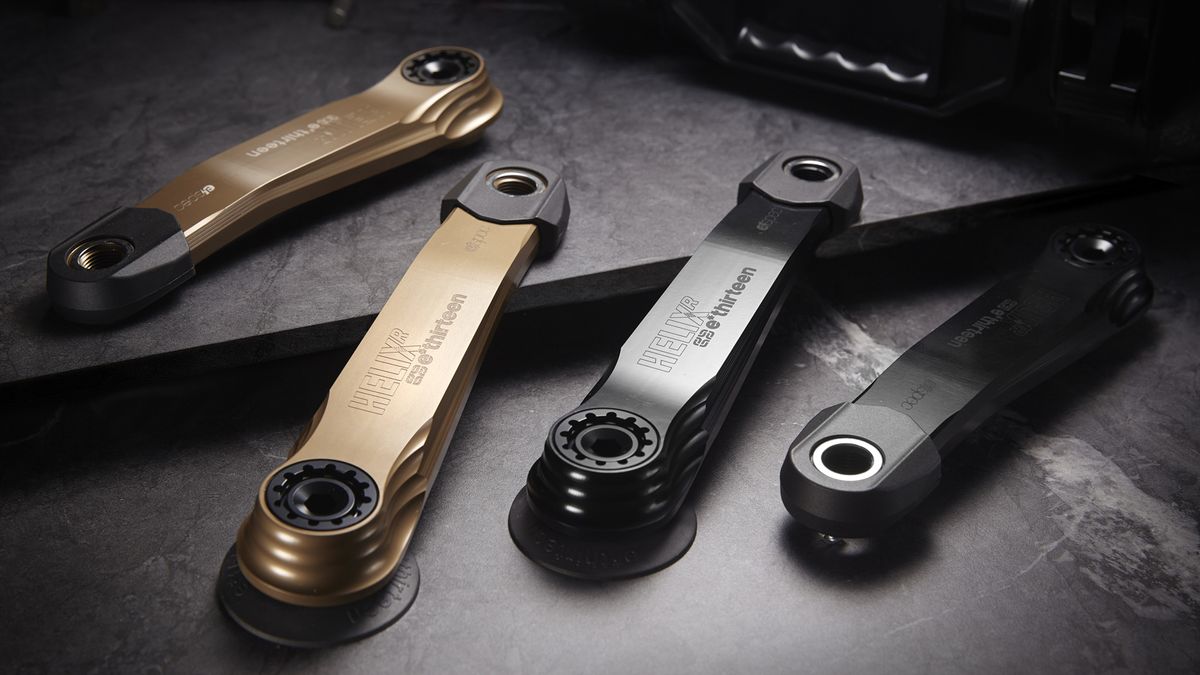 E*Thirteen unveil sleek looking CNC-ed alloy e-MTB crank and chainring ...