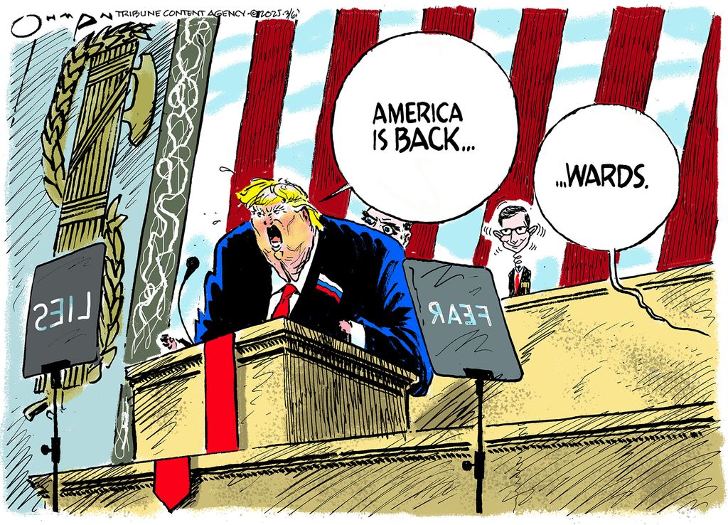 Today's political cartoons - March 8, 2025 | The Week