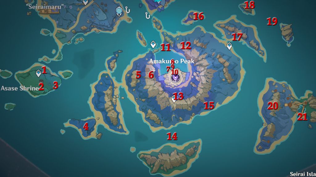 All Genshin Impact Electroculus locations | GamesRadar+