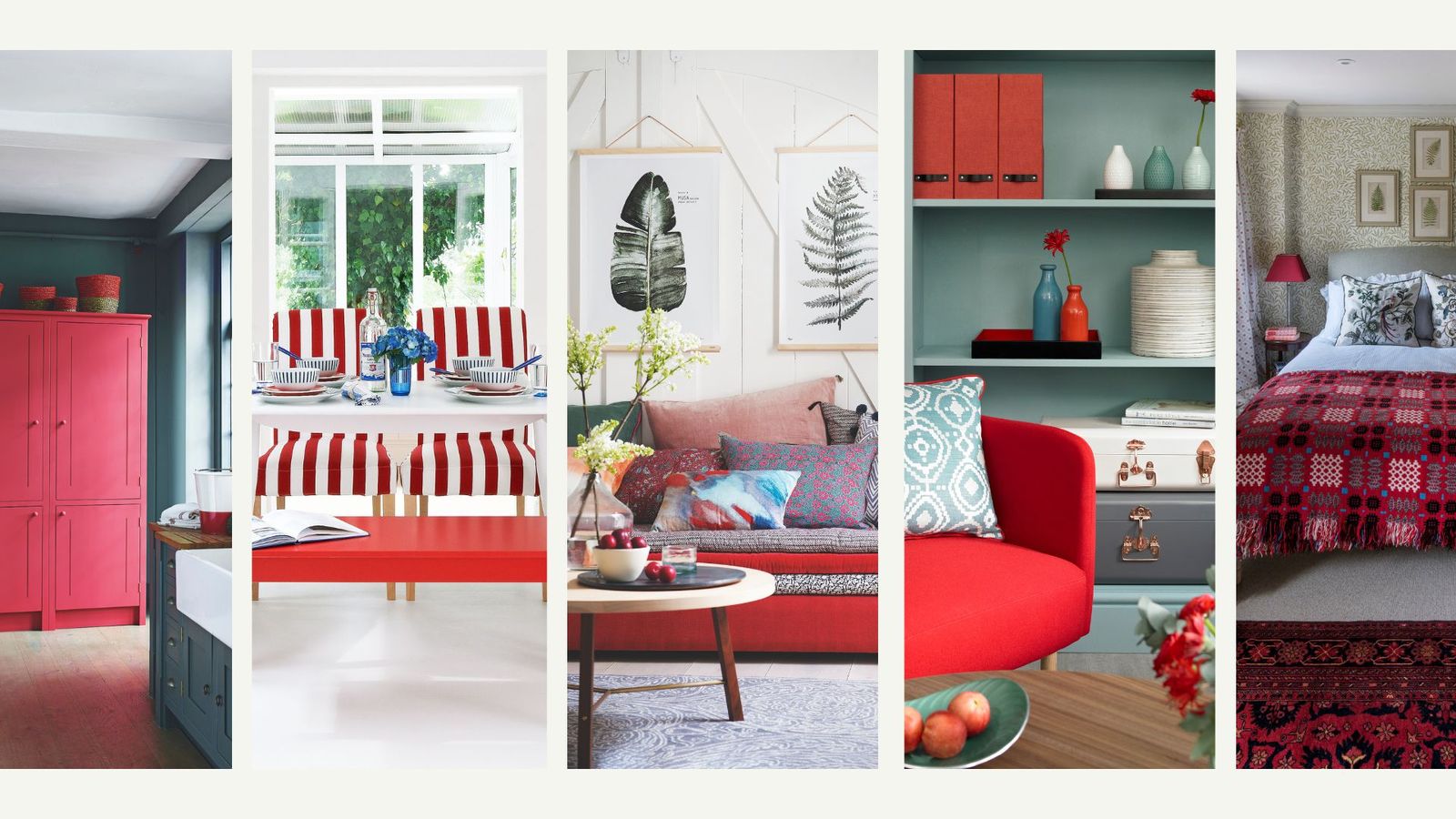What is the 'unexpected red theory' interior design trend? | Woman & Home