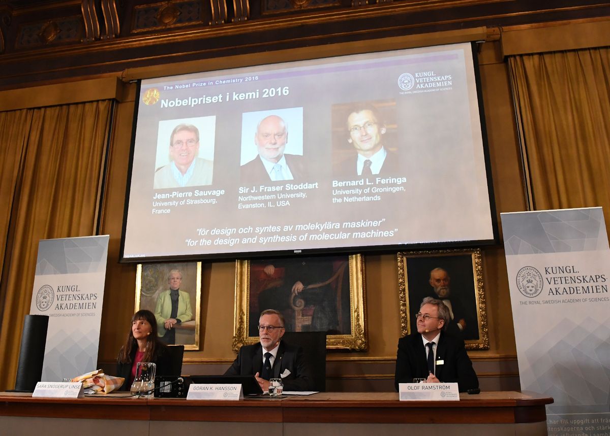 3 scientists win chemistry Nobel for creating 'world's smallest ...