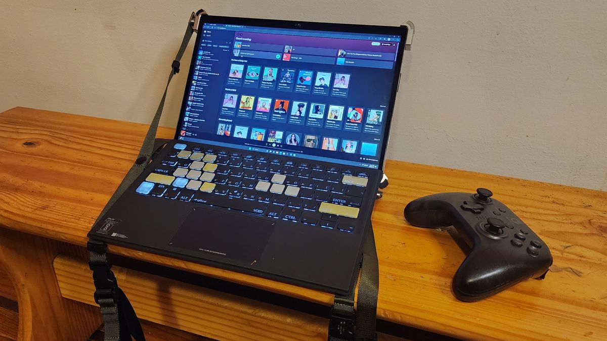 Asus ROG Flow Z13 ACRNM review: this wearable RTX 4070 laptop is chaos ...