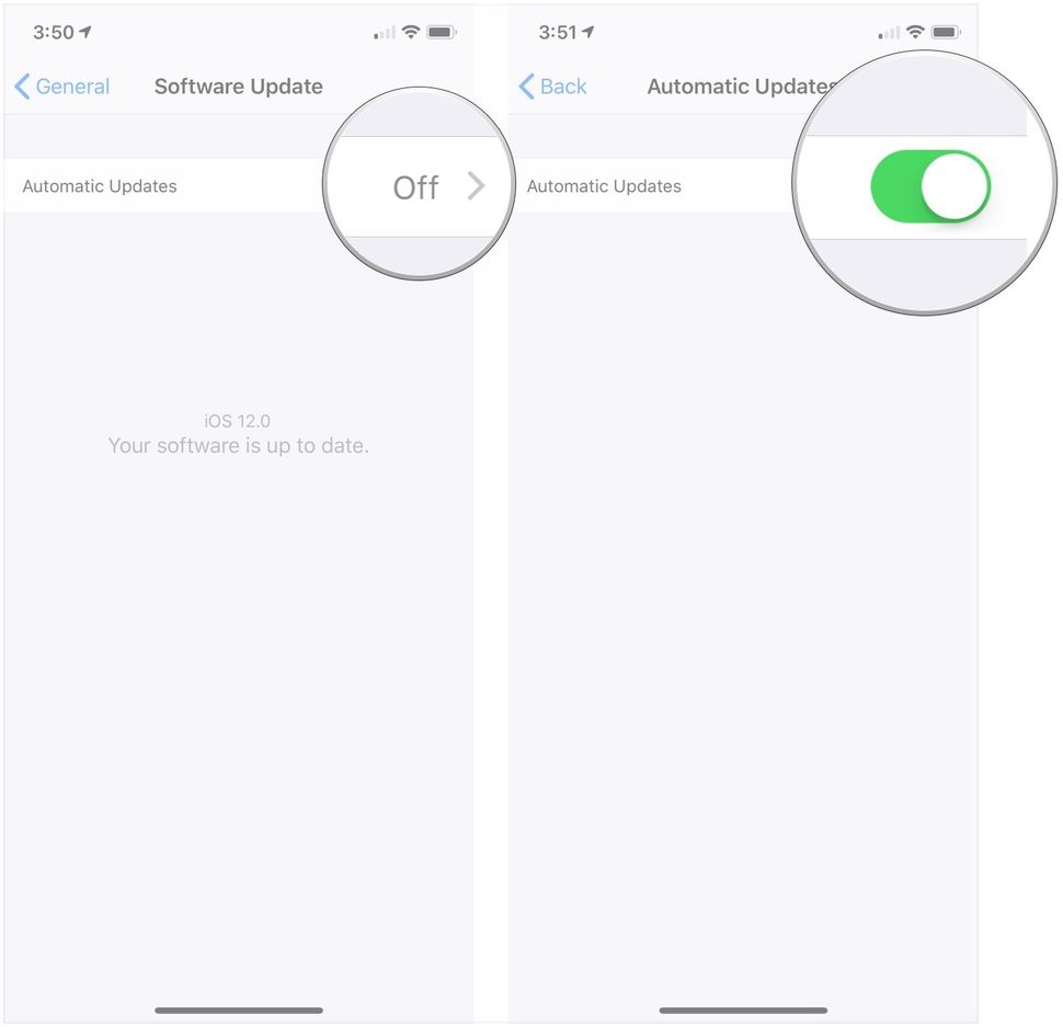 How to turn on automatic software updates in iOS 12 | iMore