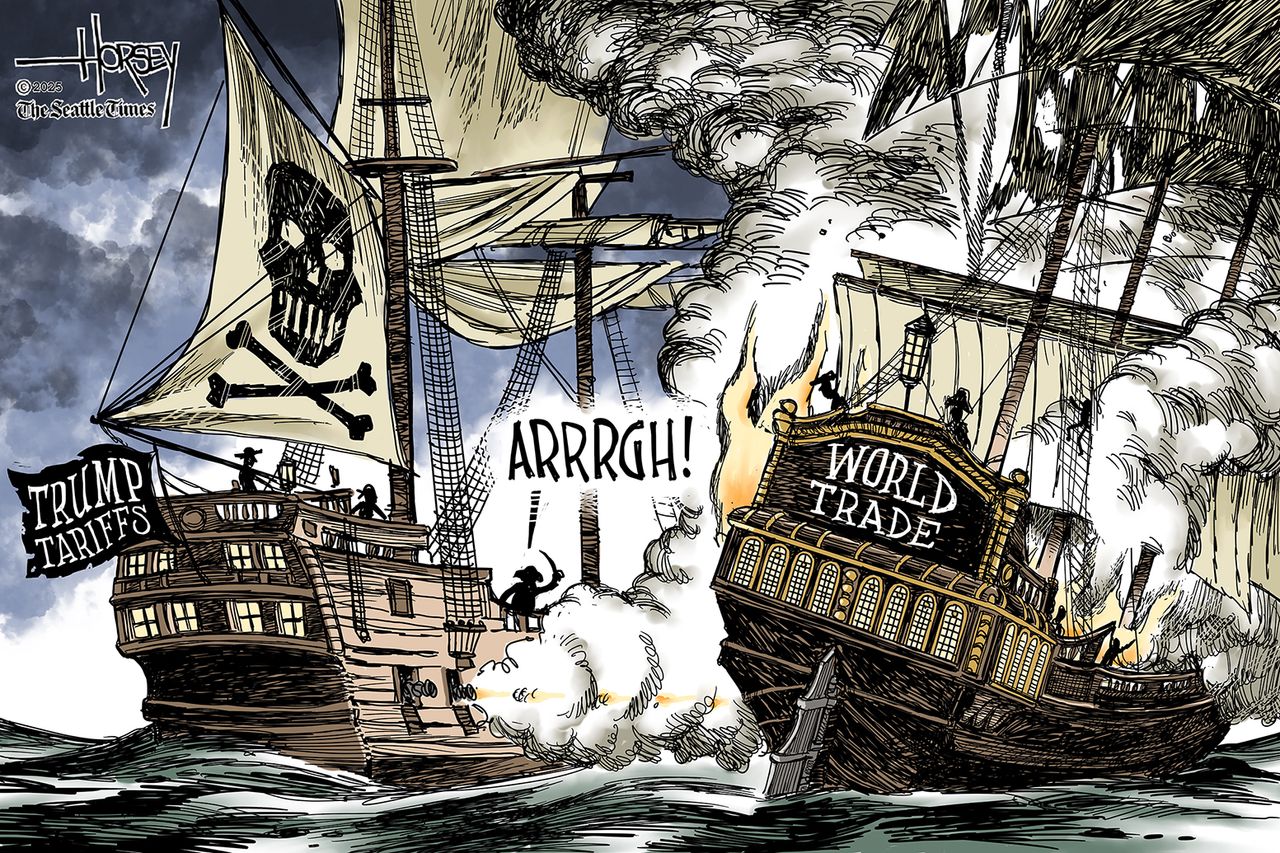 Donald Trump doubles down on distraction | July 23 editorial cartoons ...