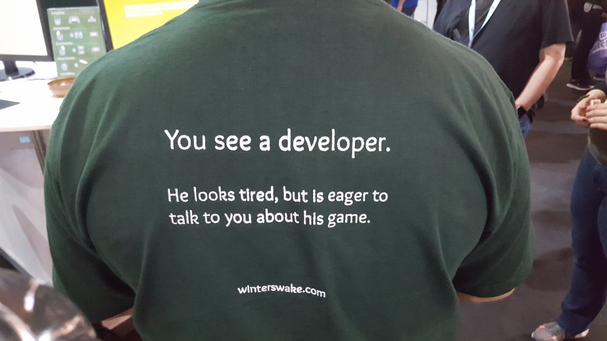 How first-person text adventure Winter's Wake drew crowds at PAX | PC Gamer