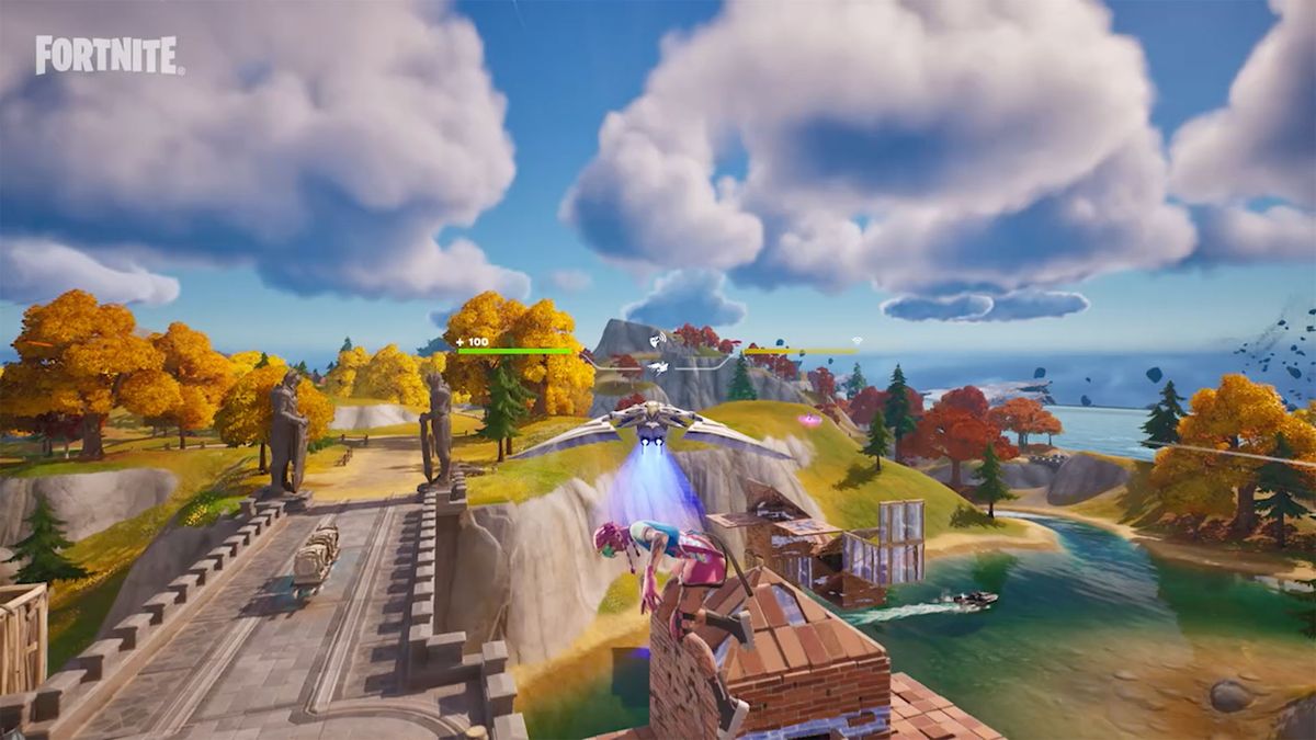 How to use the Fortnite Falcon Scout to search chests | GamesRadar+