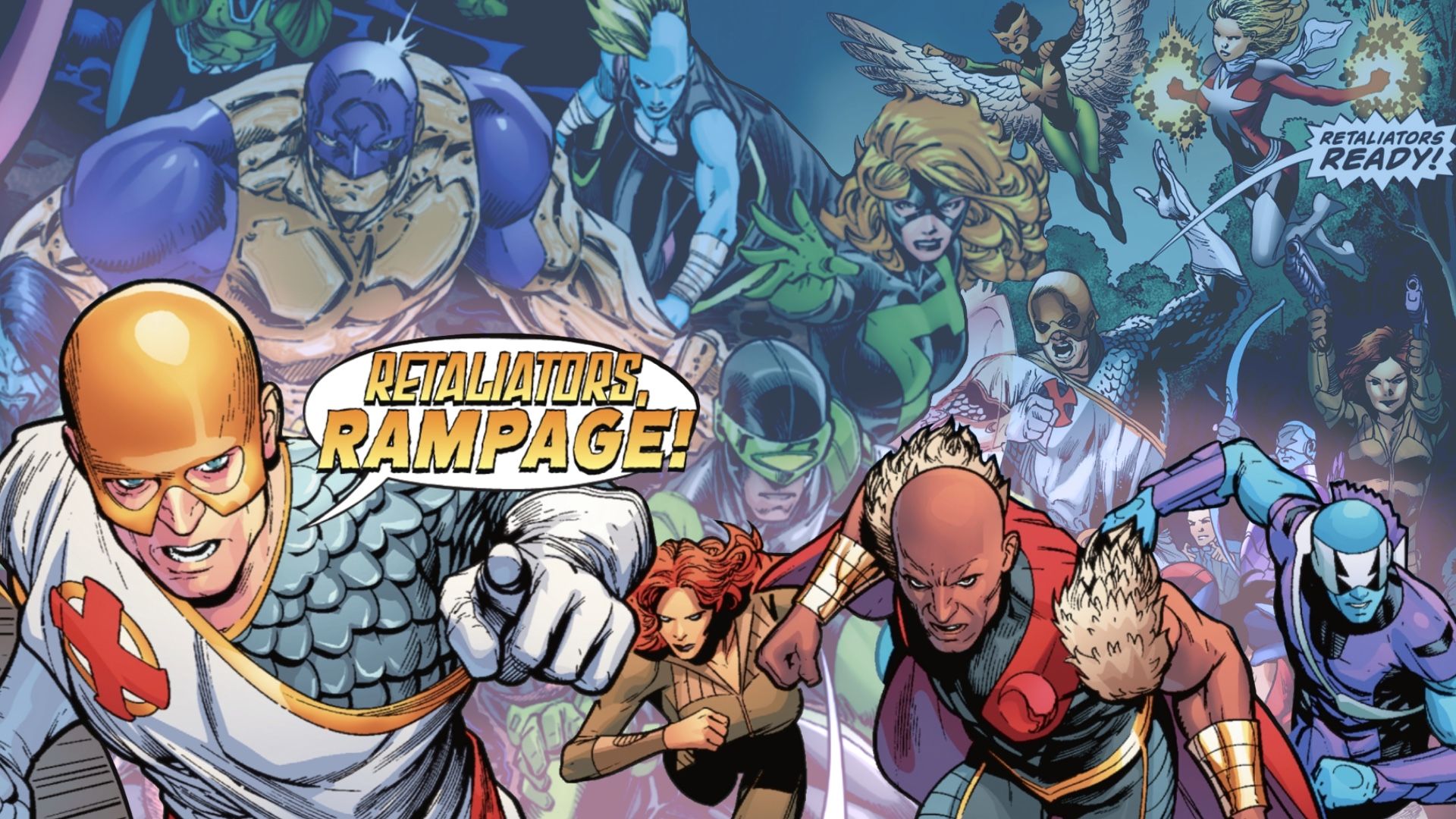 DC's faux-Avengers the Retaliators are the weirdest take on Earth's ...