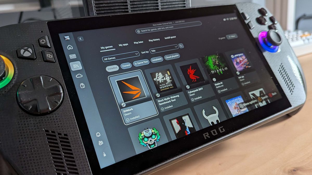 The ROG Xbox Ally X seems surprisingly repairable and upgradeable ...