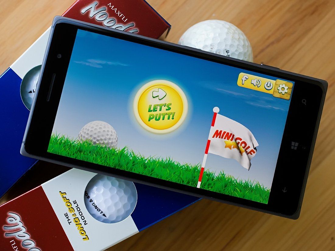 Mini Golf Stars for Windows Phone - complete with loop to loops, sand ...