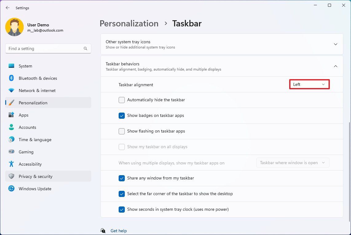 How to change settings for Taskbar on Windows 11 | Windows Central