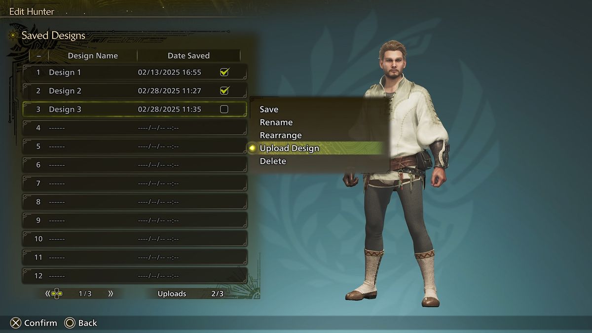 Monster Hunter Wilds character design codes explained | GamesRadar+