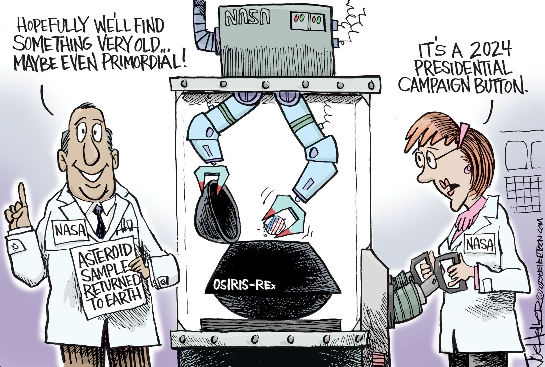 OSIRIS-REx returns | The Week