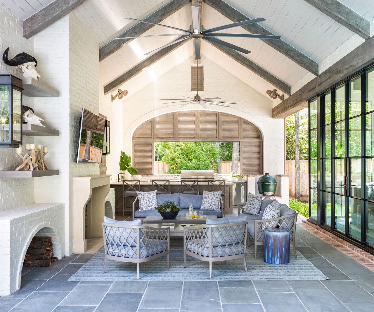 16 outdoor living room ideas to create the most stylish and serene ...