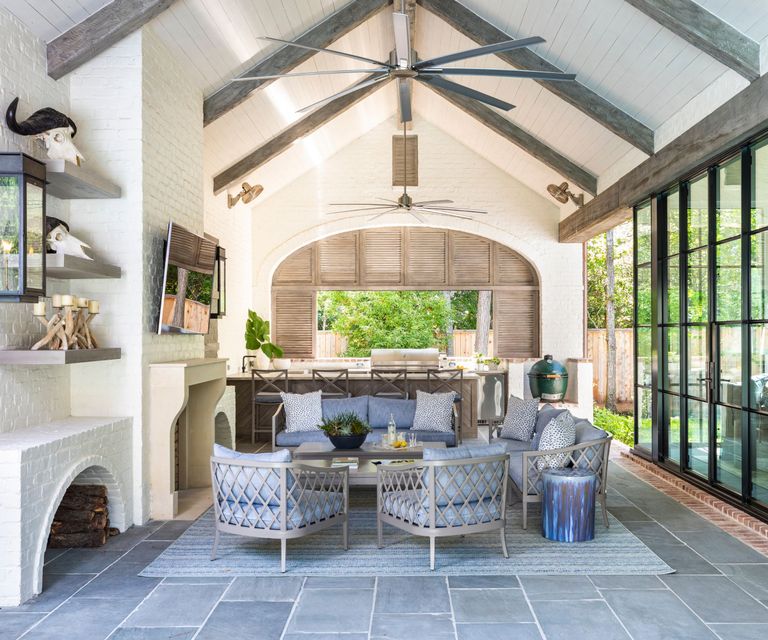 16 outdoor living room ideas to create the most stylish and serene ...