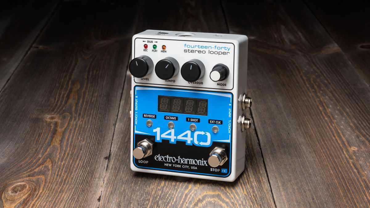 Electro-Harmonix announces the 1440 Stereo Looper pedal | MusicRadar