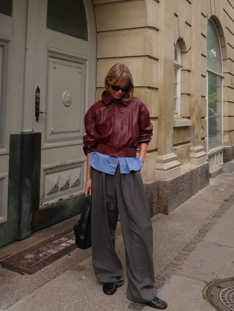 The Chicest Red-Jacket Outfits This Winter If You're Over Black and ...