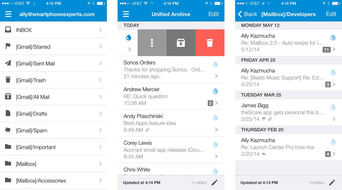 Inky Mail for iPhone and iPad review: A unique approach to tackling ...