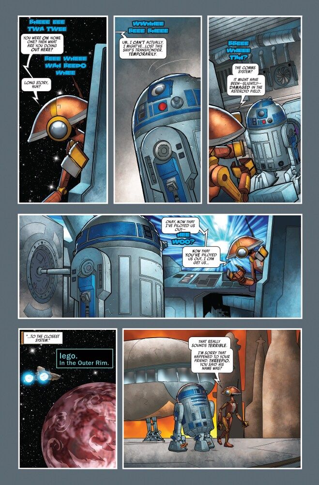R2-D2 and Chopper return in 'Star Wars: Dark Droids: D-Squad #1' | Space