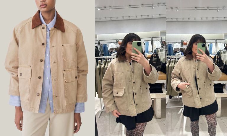 I tried Mango's viral barn jacket | Woman & Home