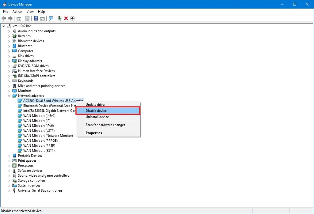 How to enable or disable Wi-Fi and Ethernet network adapters on Windows ...