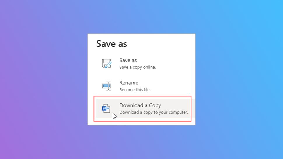 How to make a copy of a Word document | Laptop Mag