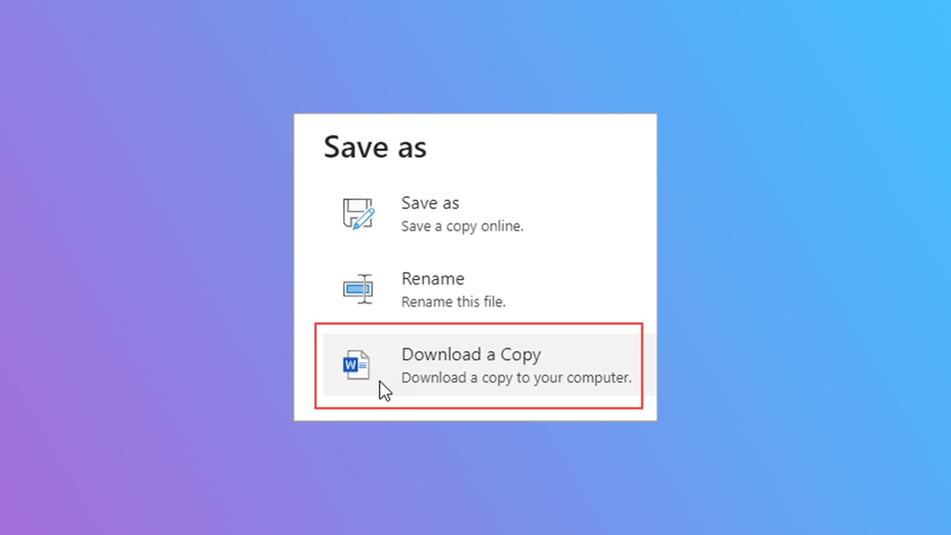 How To Make A Copy Of A Word Document