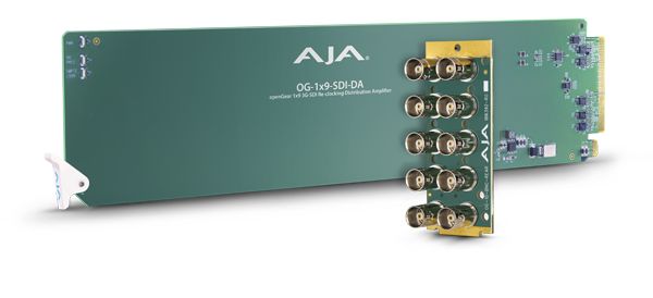 AJA Releases New openGear® Compatible Rack Cards and Frame | Next TV ...