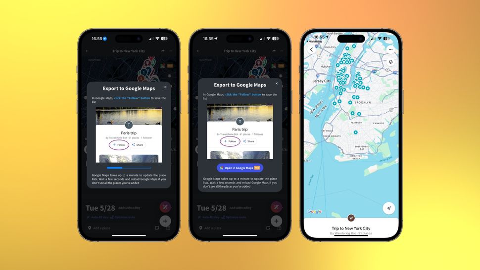 I've been using iPhone travel app Wanderlog to plan the perfect NYC ...