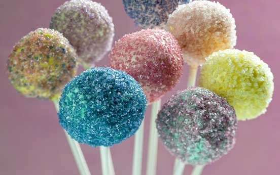 Sparkle cake pops | Dessert Recipes | GoodtoKnow