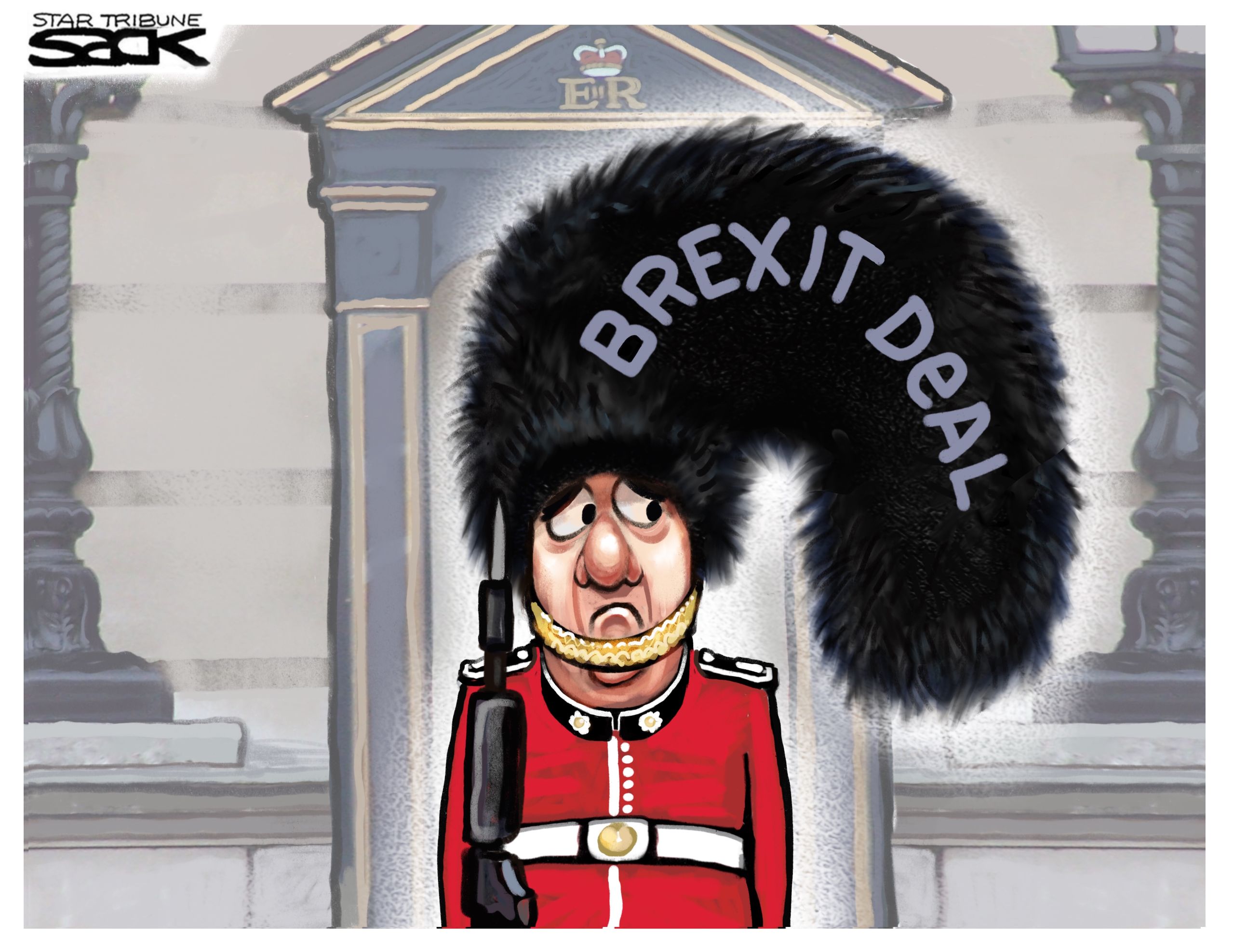 Political Cartoon World Brexit deal fail | The Week