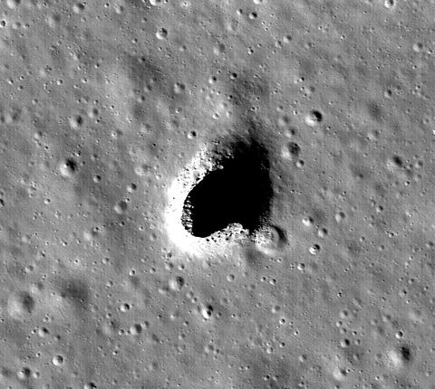 City-Size Lunar Lava Tube Could House Future Astronaut Residents | Live ...