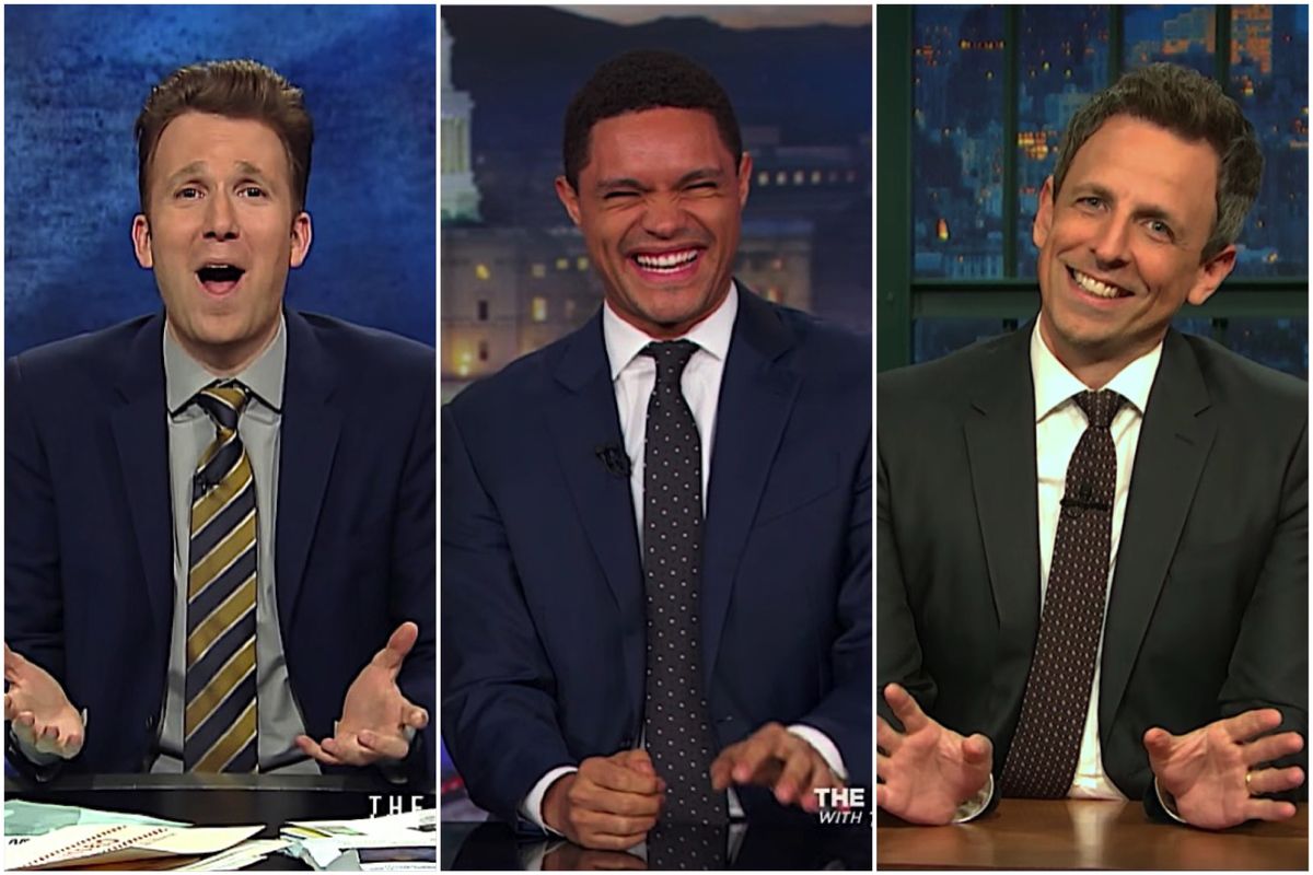 Trevor Noah, Seth Meyers, and Jordan Klepper roast Ben Carson's ...