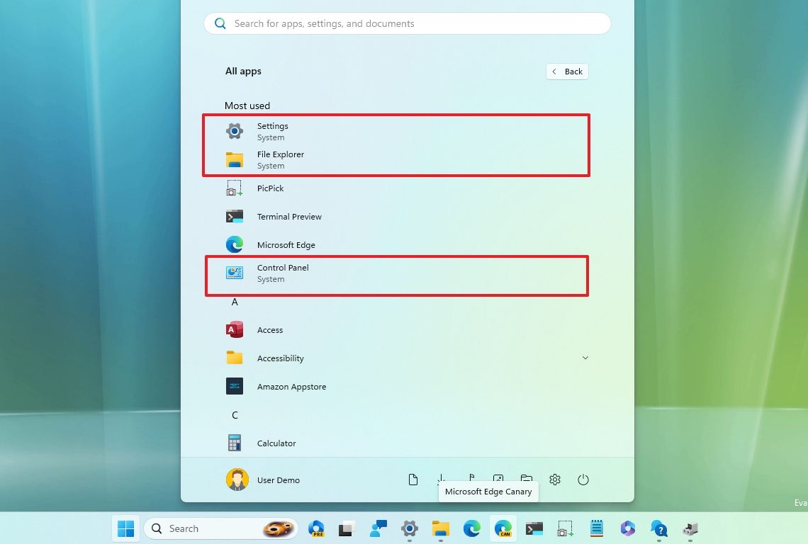 The new Taskbar and Start Menu features in Windows 11 | Windows Central