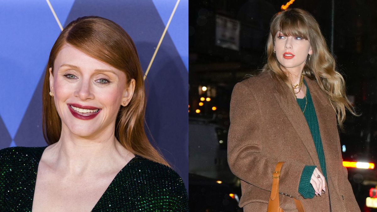 How Taylor Swift's 'Dorkiness' Inspired Bryce Dallas Howard | Marie Claire