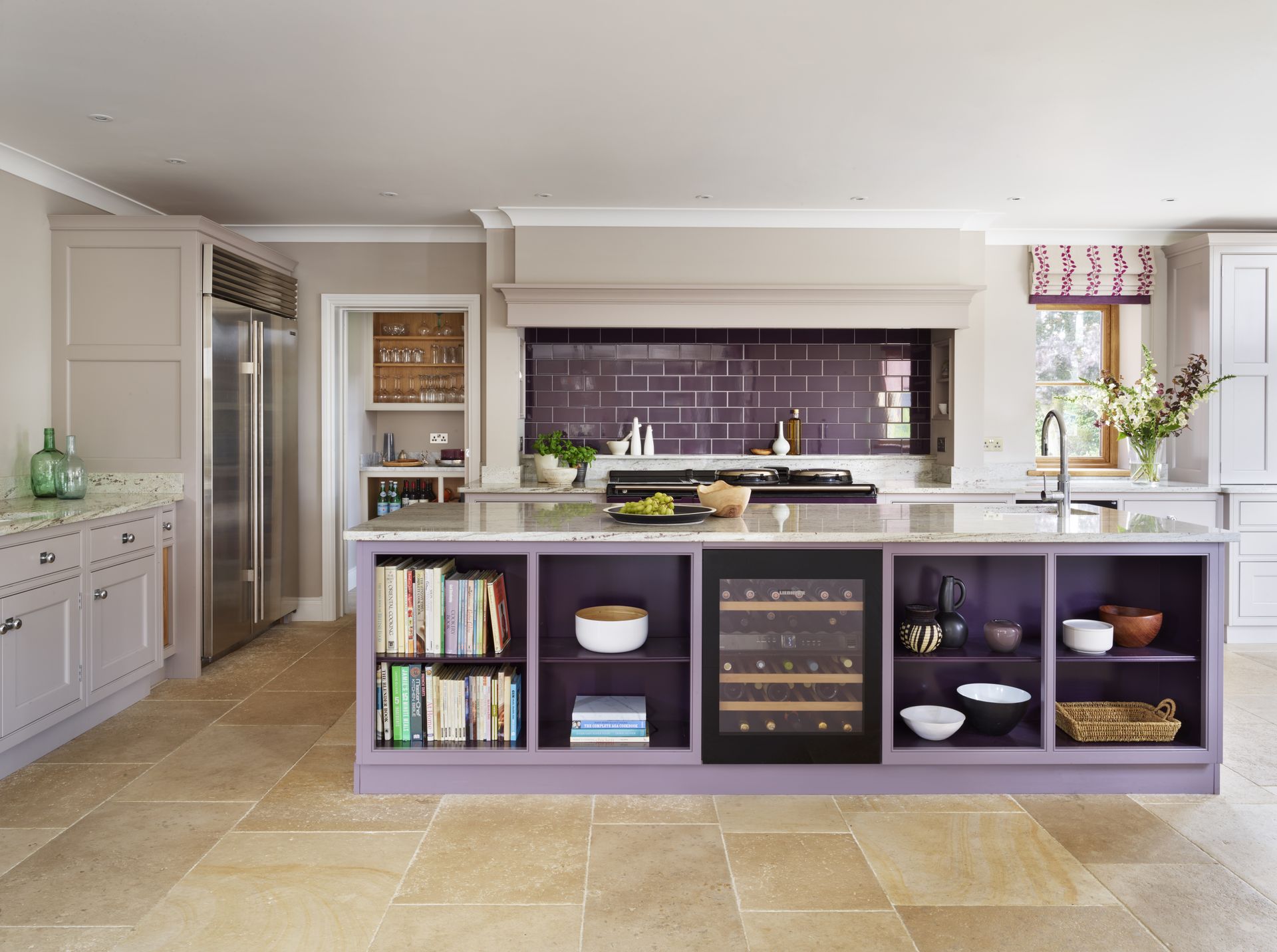 10 purple kitchen ideas that will add flair to your space | Real Homes