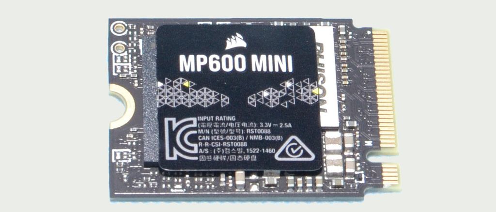 1TB Performance Results - Corsair MP600 Mini 1TB (E27T) SSD Review: The ...