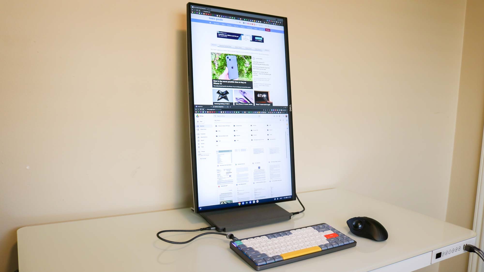 It Took Wall Mounting My Monitor To Finally Start Using It In Portrait