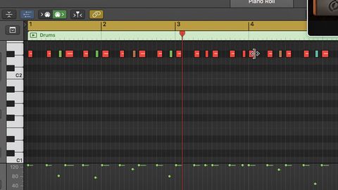 How to program a basic jazz 'comp' rhythm using a software drum kit ...