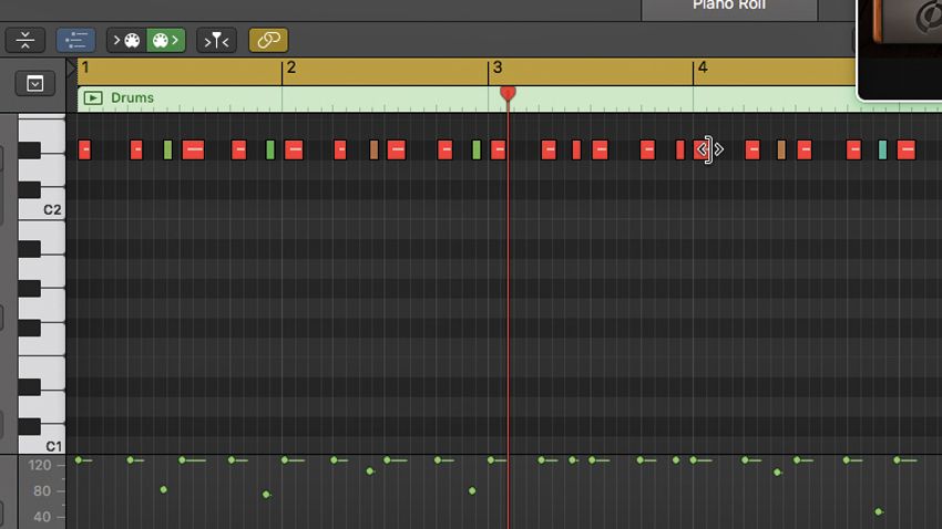 How to program a basic jazz 'comp' rhythm using a software drum kit ...
