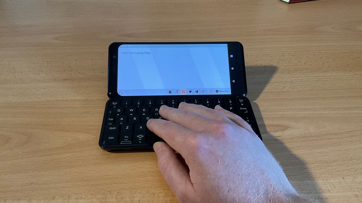 Astro Slide 5G review: Keyboards on phones are back | Laptop Mag