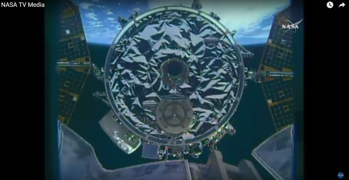 Space Station Snags Cygnus Supply Ship | Space